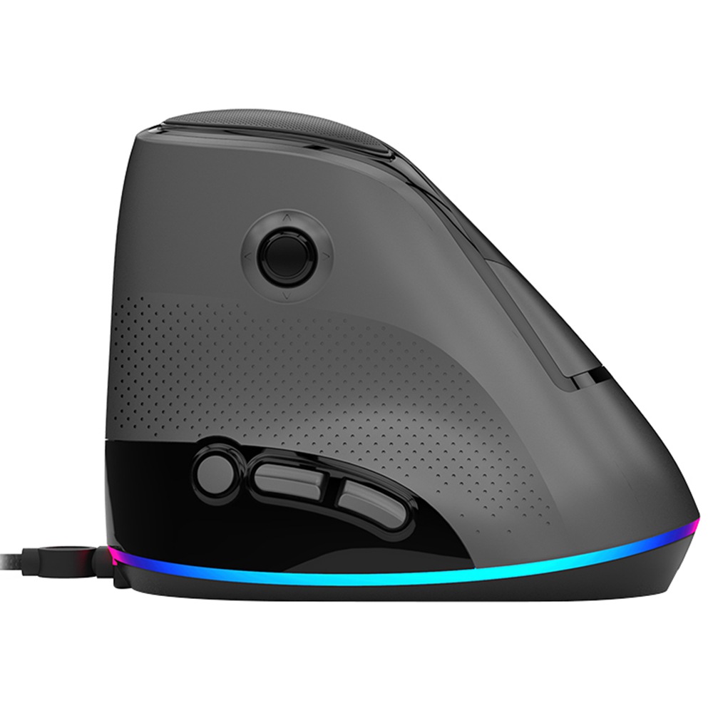 Ajazz AJ307 USB Wired Vertical Mouse Black