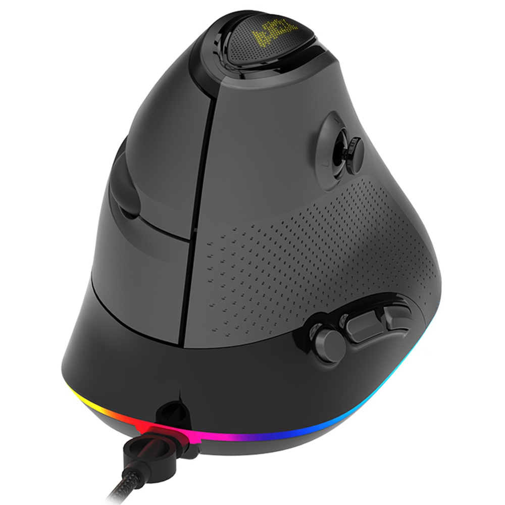 Ajazz AJ307 USB Wired Vertical Mouse Black