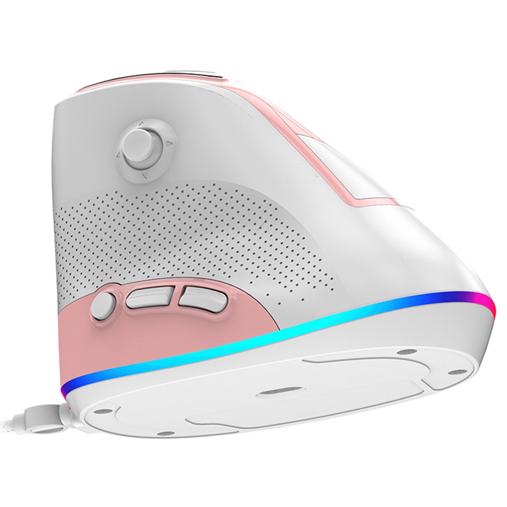 Ajazz AJ307 USB Wired Vertical Mouse Pink