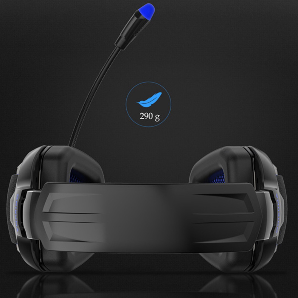 Onikuma K12 3.5mm Audio+USB Gaming Headset Blue