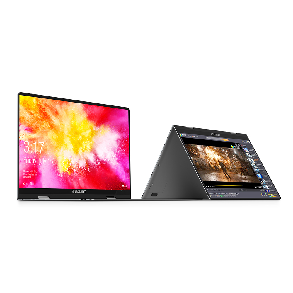 Teclast F5R 360 Degree Hinge Touch Screen Laptop 8GB 256GB Silver