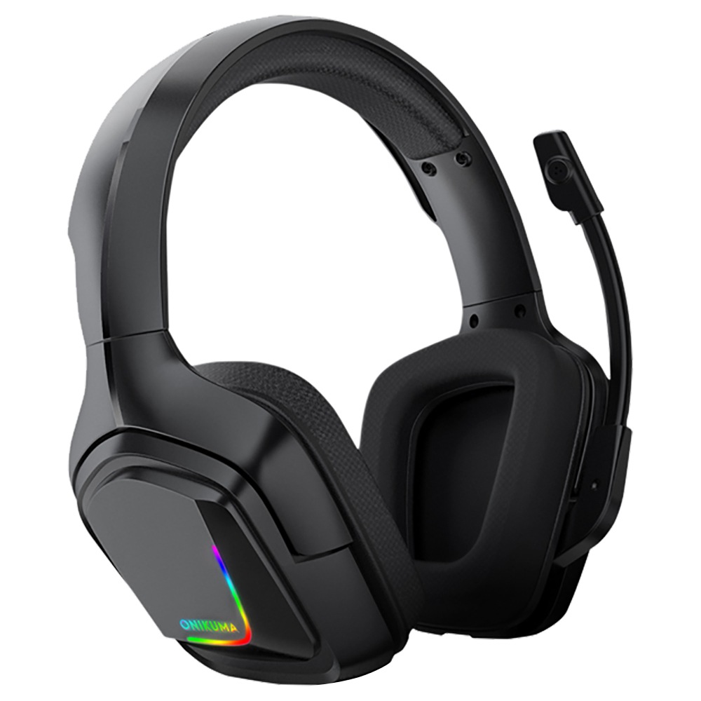 Onikuma K20 RGB Light Gaming Headset HD Stereo Black