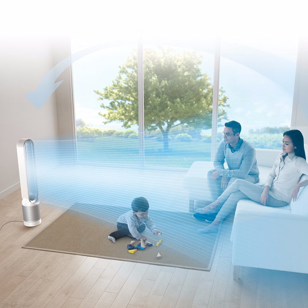 Dyson Cool AM07 Bladeless Air Multiplier Tower Fan Silver