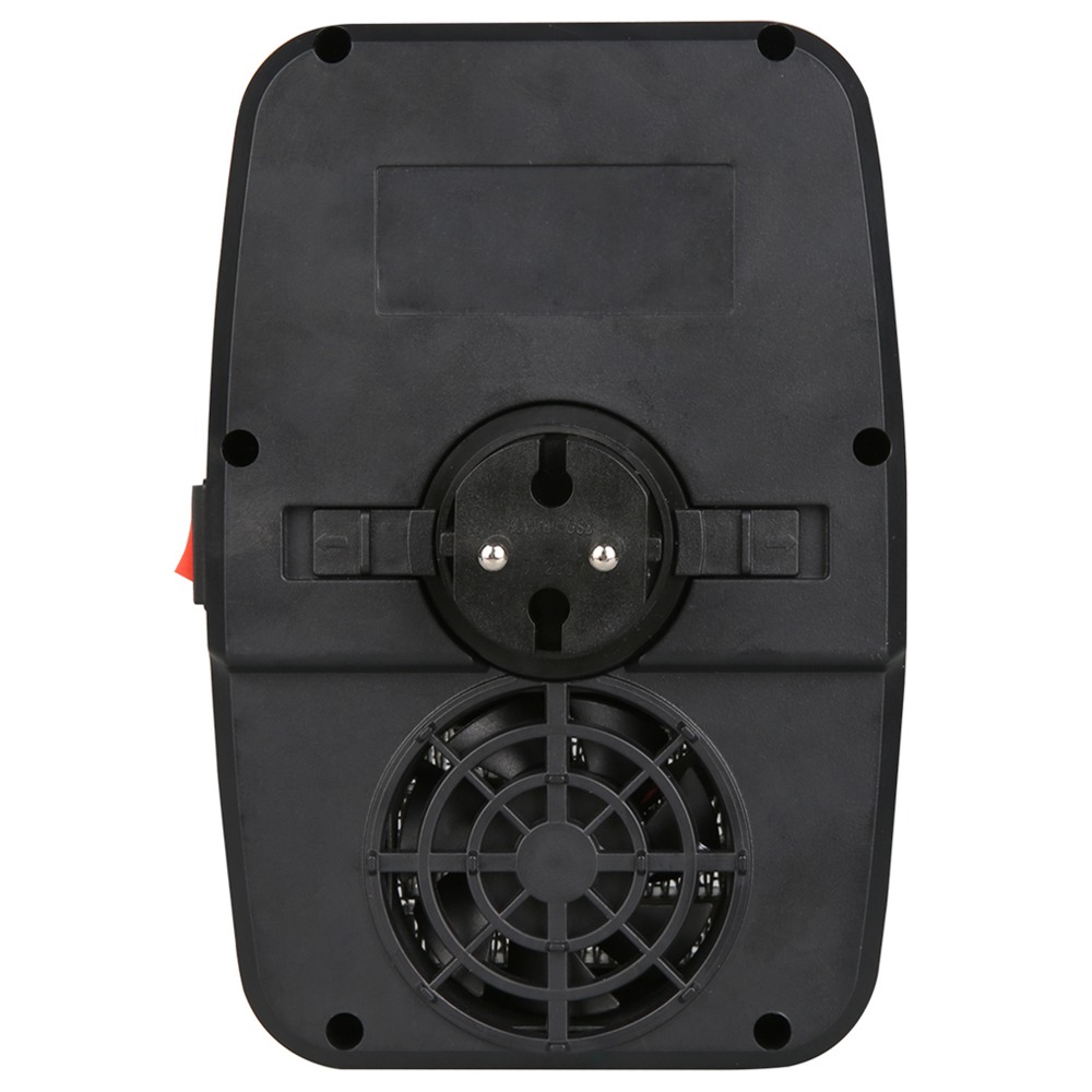 Flame Heater 1000W Remote Control Black