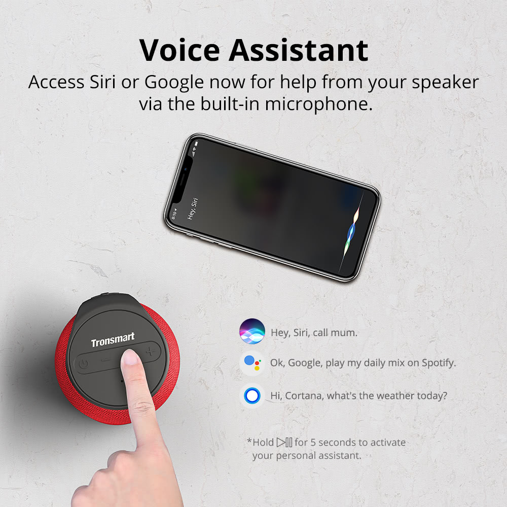 Tronsmart Element T6 Mini Bluetooth 5.0 Speaker - Red