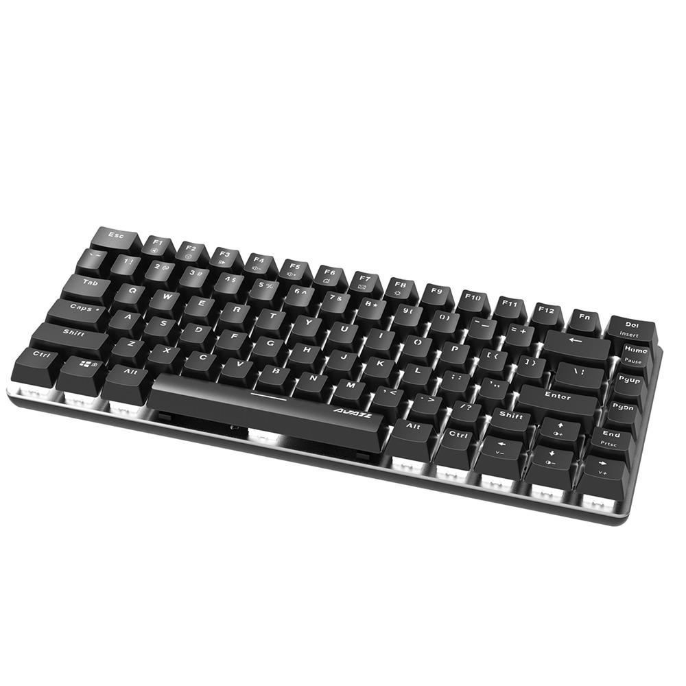 Ajazz AK33 Wired Mechanical Keyboard Black Switches
