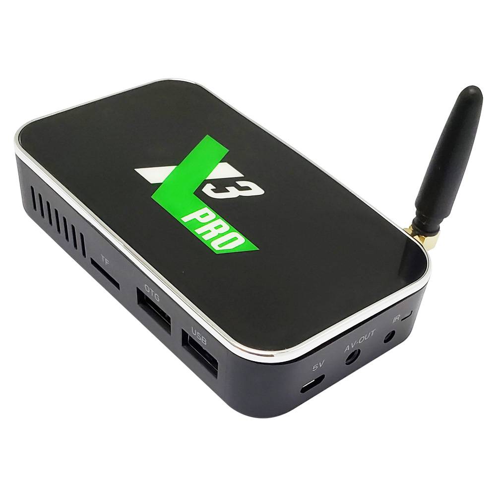 X3 PRO Amlogic S905X3 Android 9.0 4K HDR TV BOX 4GB/32GB