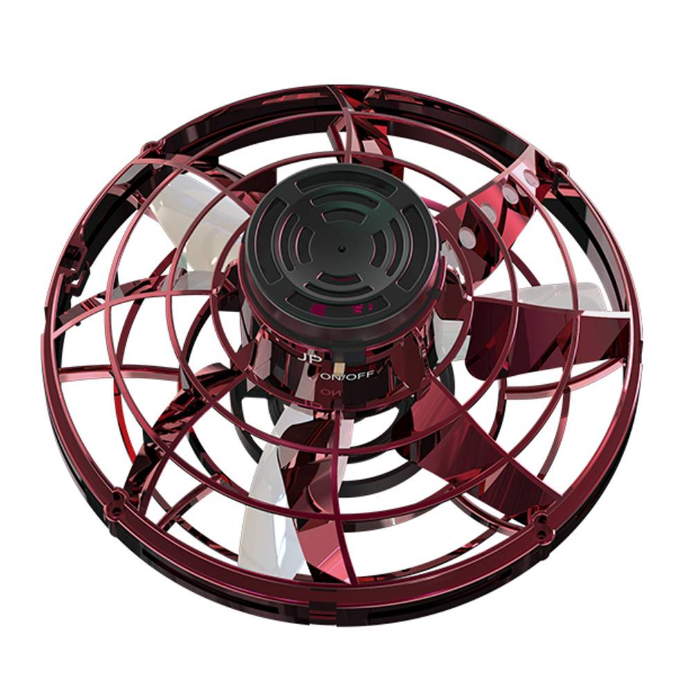 FlyNova Tricked-Out Flying Spinner Toys Red
