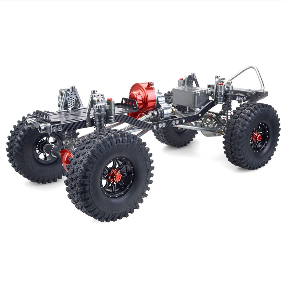 Upgrade Straight Bridge Chassis With Power System For AXIAL SCX10 RC