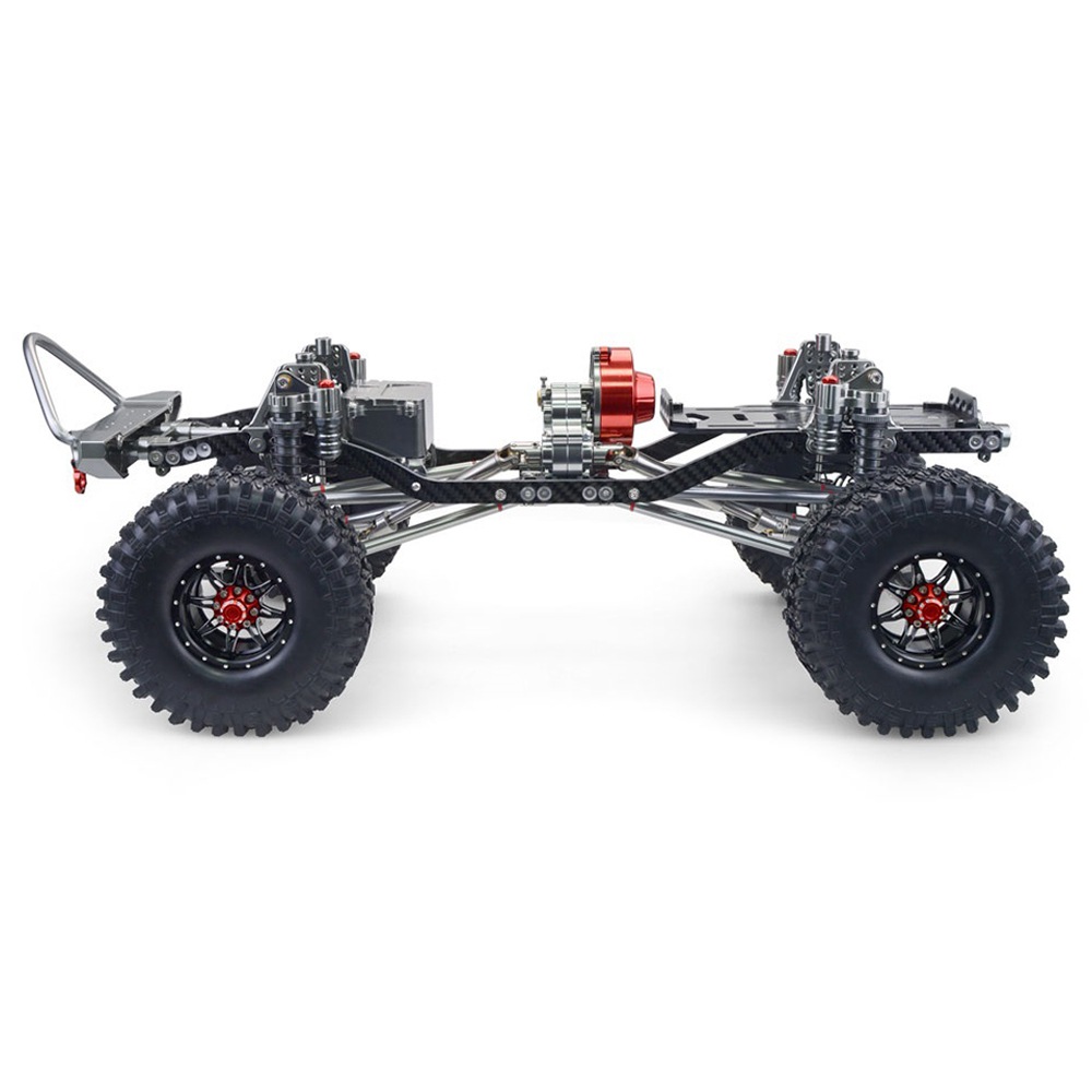 Upgrade Straight Bridge Chassis With Power System For AXIAL SCX10 RC