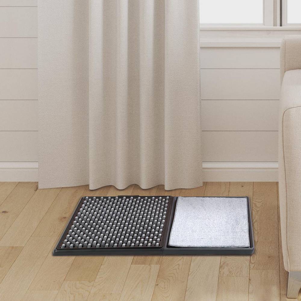 Lofans Decontamination Floor Mat Set 3D Edition Black