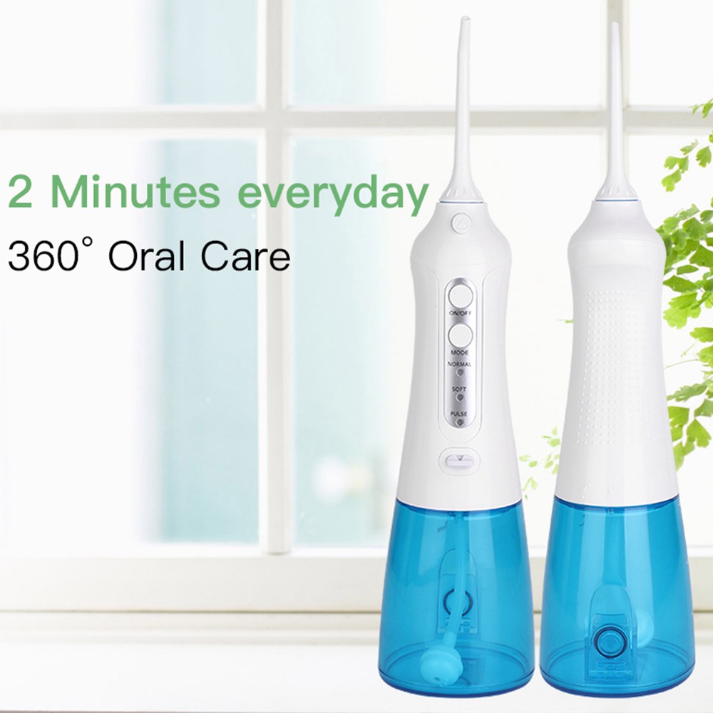Portable Teeth Irrigator Mute Oral Care White