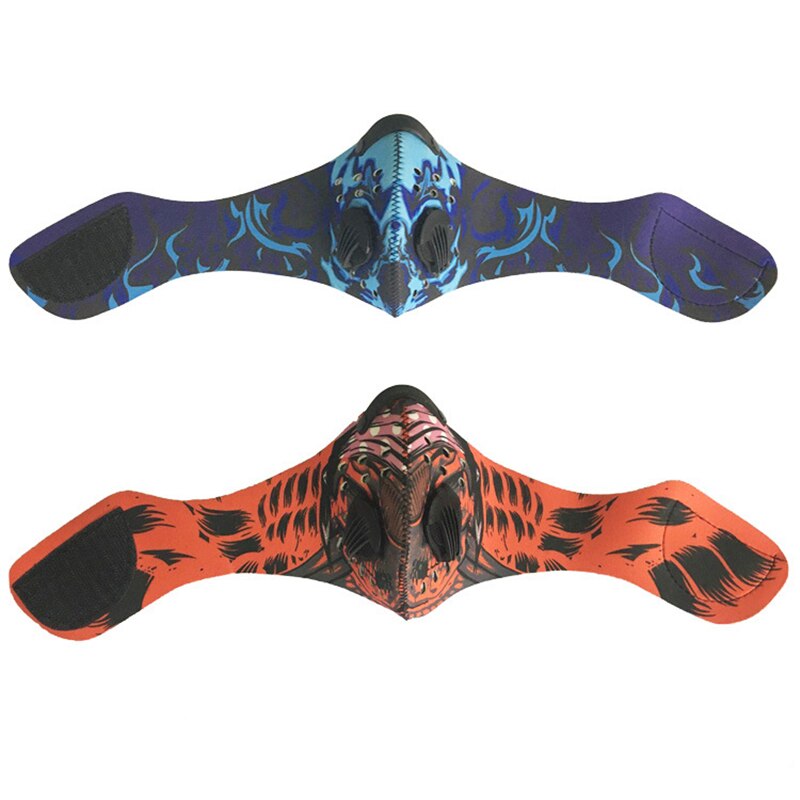 Outdoor Camouflage Dustproof Sports Mask Red