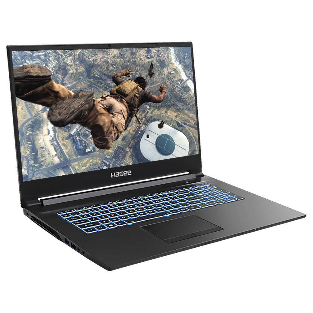 Hasee G8-CU7NA Gaming Laptop 17.3" 144Hz i7-10750H 8GB 512GB Black