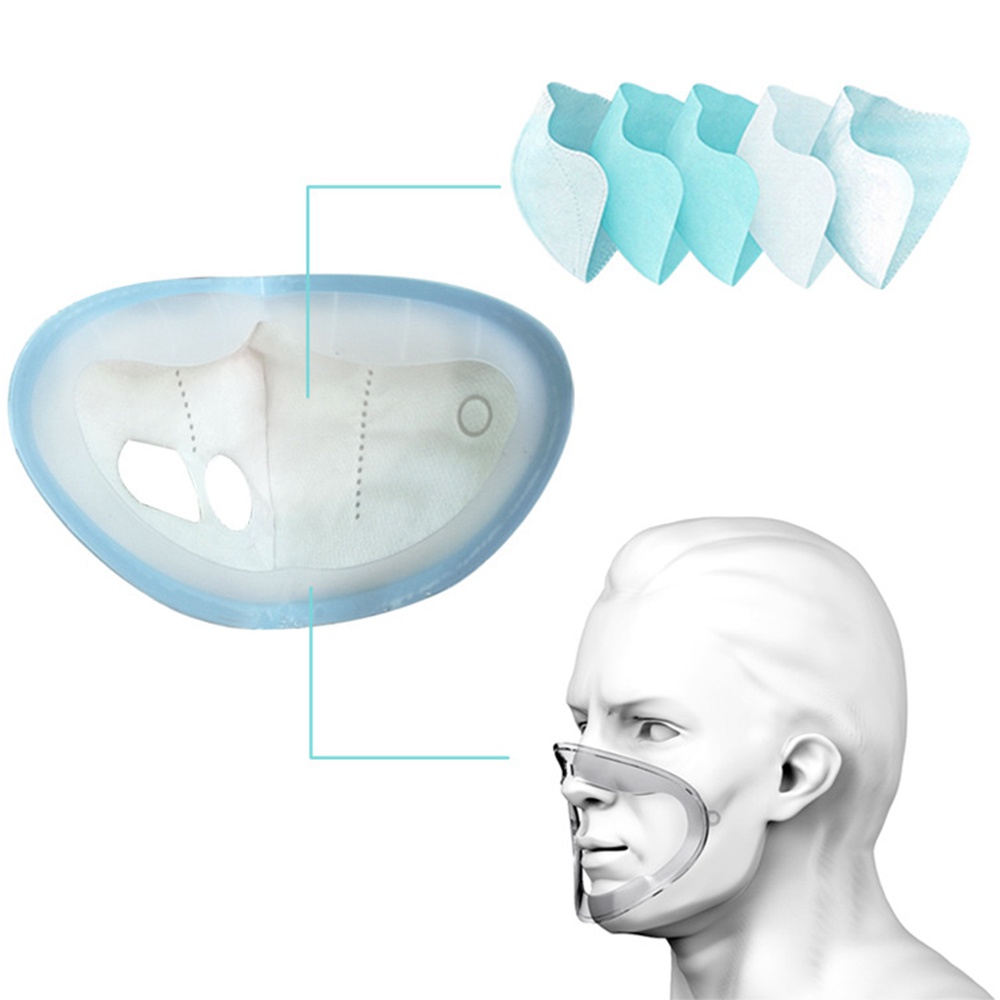 Smart Electric Face Mask Replaceable Inner Cover White