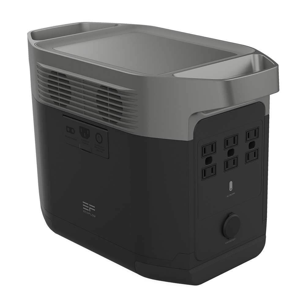 EcoFlow DELTA 1300 Outdoor Mobile Emergency Power Station Black