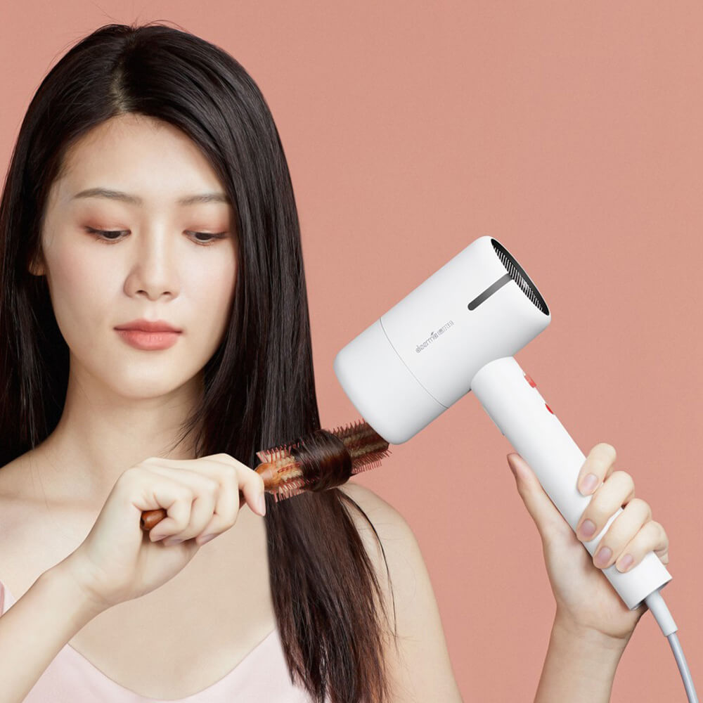 Deerma Smart Multifunctional Automatic Hand Dryer Hair Dryer White