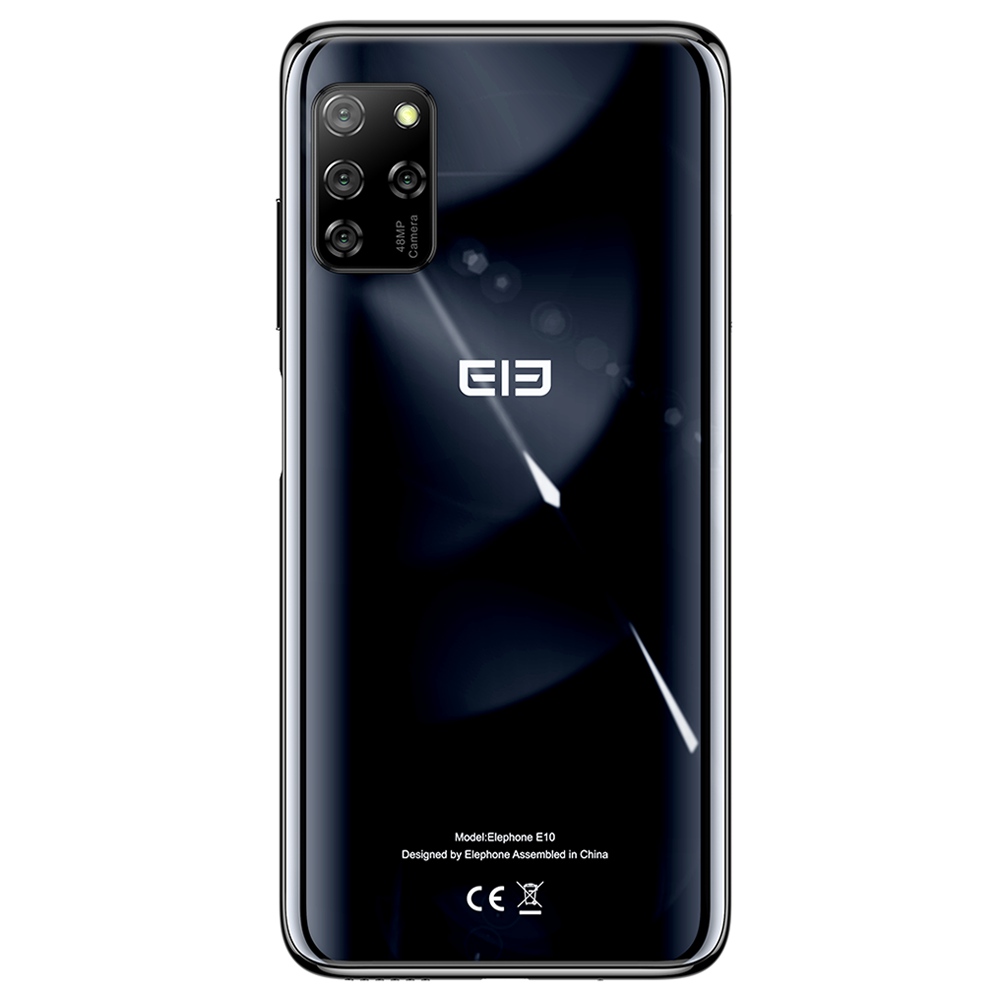 Global Version Elephone E10 6.5 Inch 4GB 64GB NFC Smartphone Black