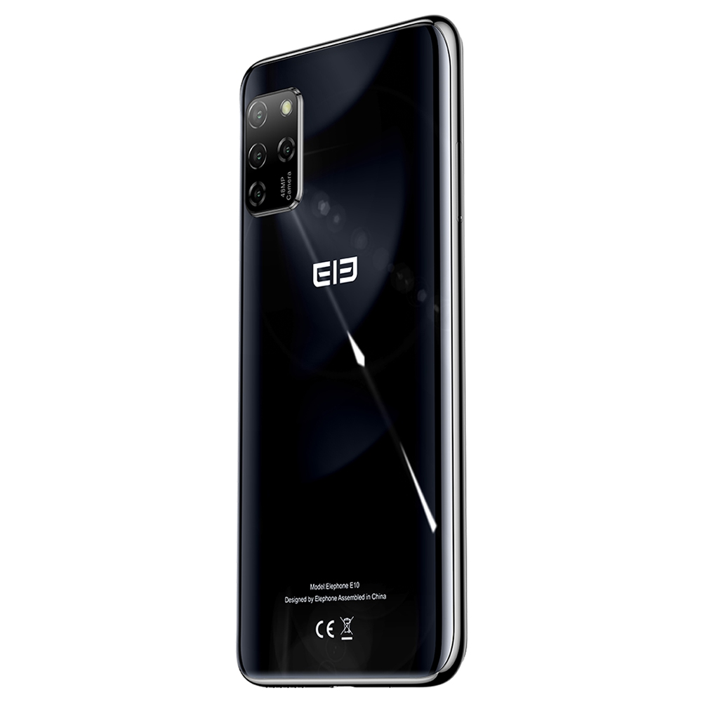 Global Version Elephone E10 6.5 Inch 4GB 64GB NFC Smartphone Black