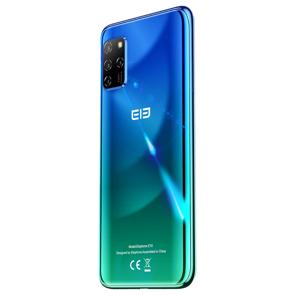 Global Version Elephone E10 6.5 Inch 4GB 64GB NFC Smartphone Blue