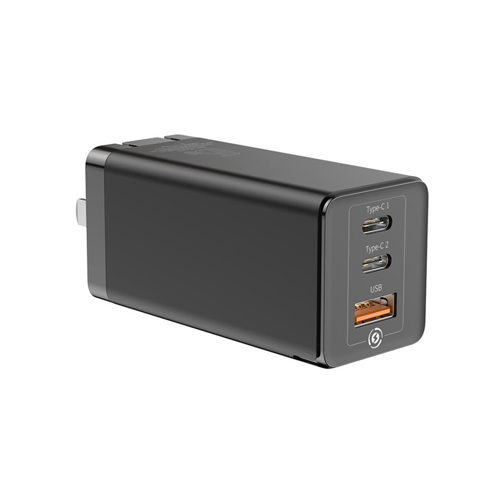 Baseus 65W GaN Fast Charger PD3.0 QC4.0 US Plug Black