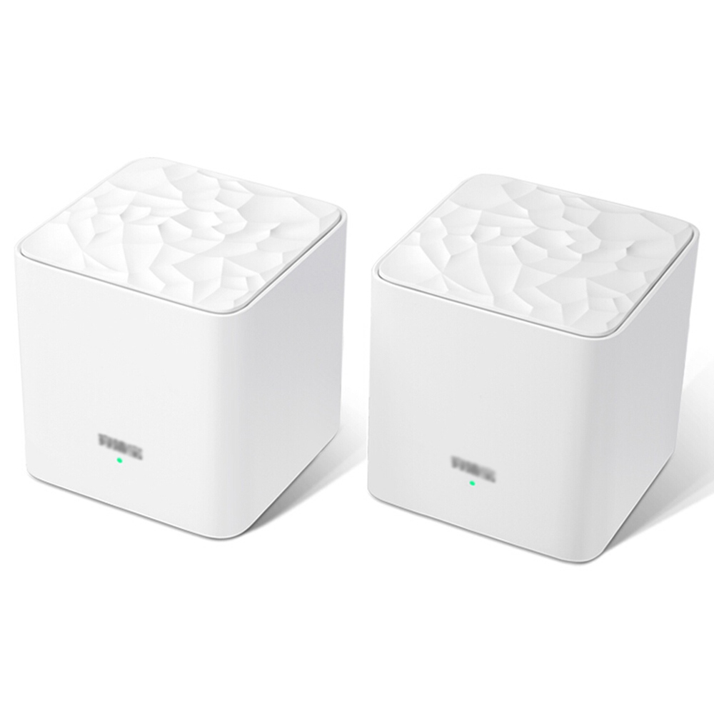 2PCS TENDA MW3 Mesh 2.4GHz + 5GHz WiFi Router White