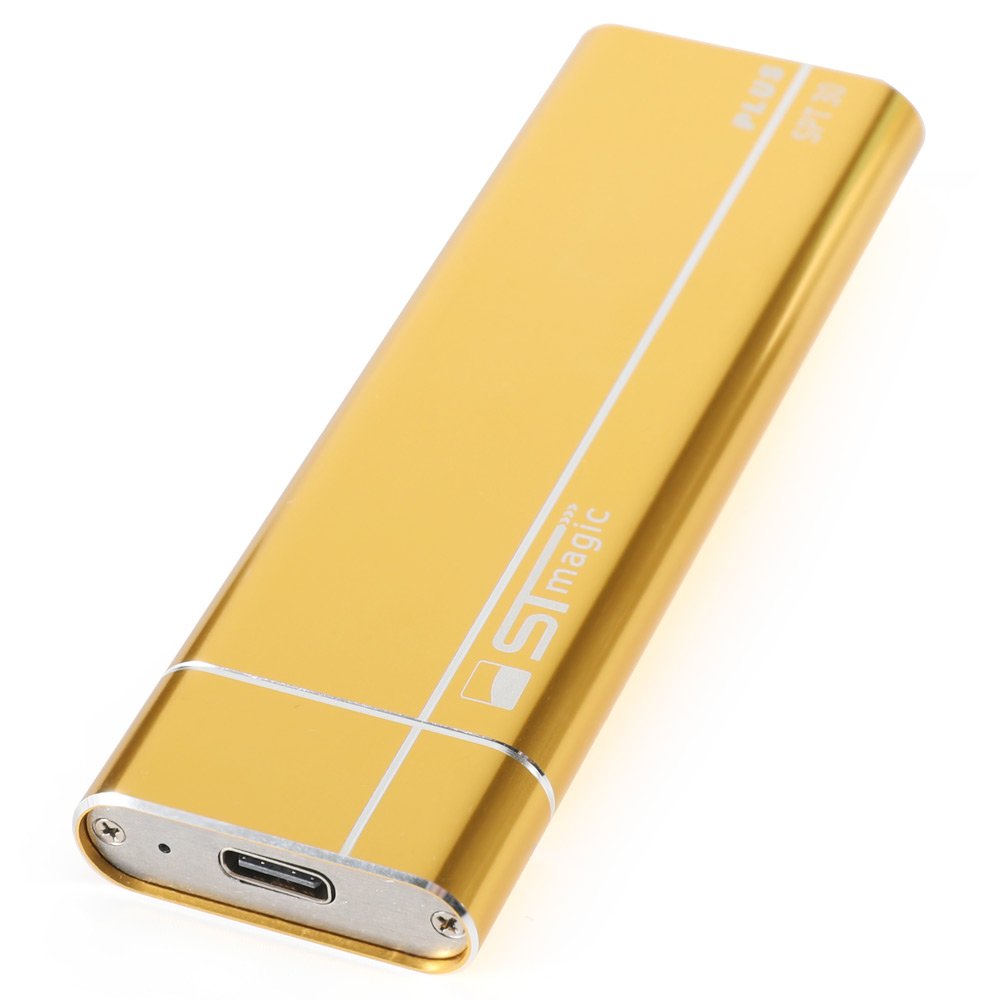 Stmagic PT30 Plus Type-C To USB 3.1 SSD Enclosure Gold
