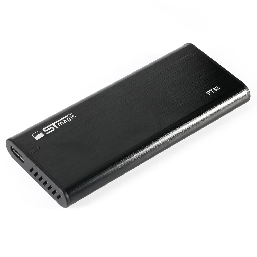 Stmagic PT32 Type-C To USB 3.1 SSD Enclosure Black