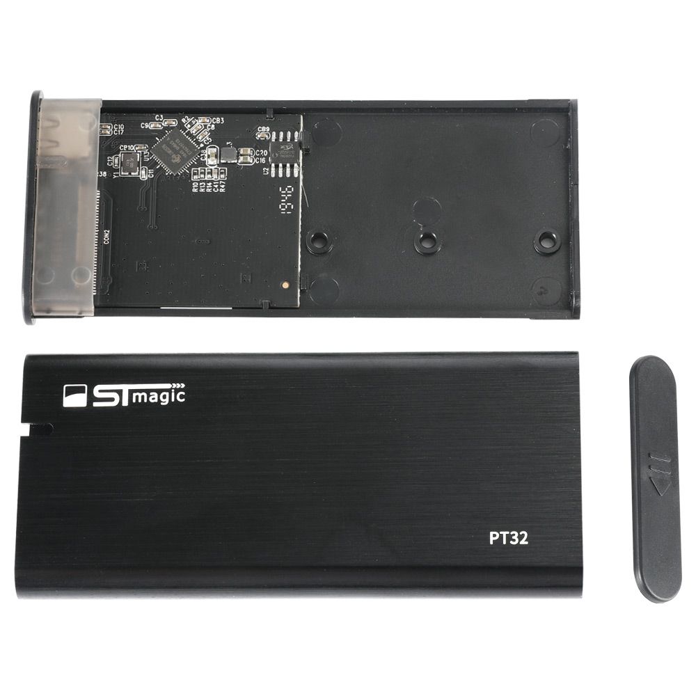 Stmagic PT32 Type-C To USB 3.1 SSD Enclosure Black