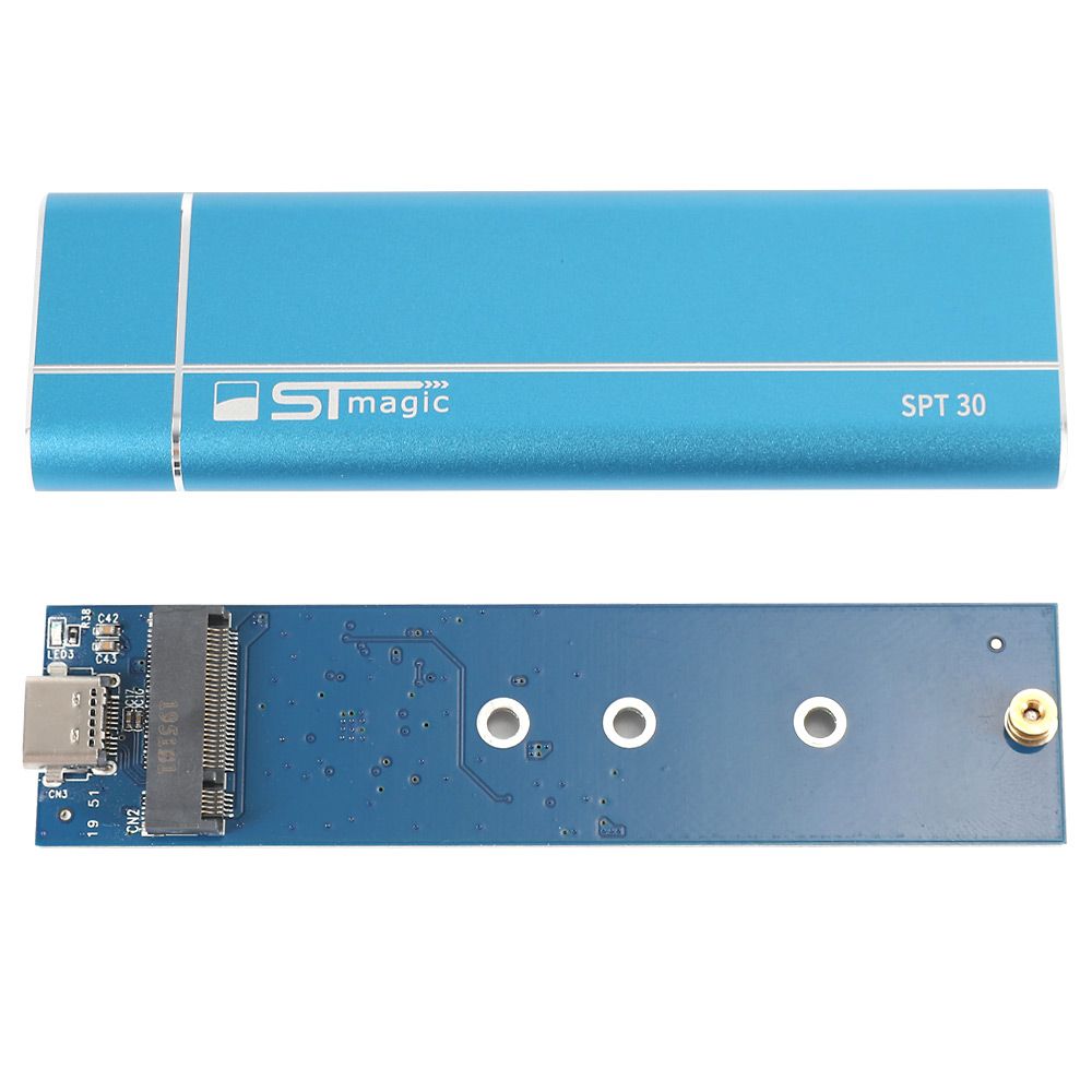 Stmagic SPT30 Type-C To USB 3.1 SSD Enclosure Blue