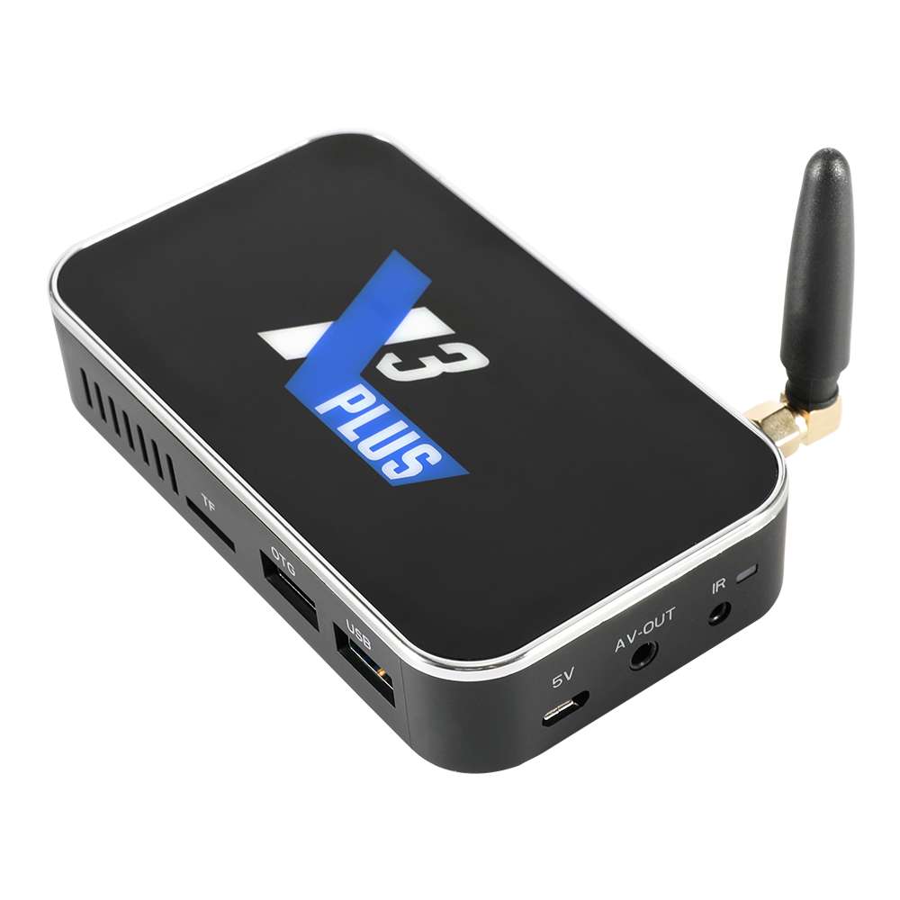 X3 PLUS Android 9.0 S905X3 4GB DDR4 64GB eMMC TV BOX