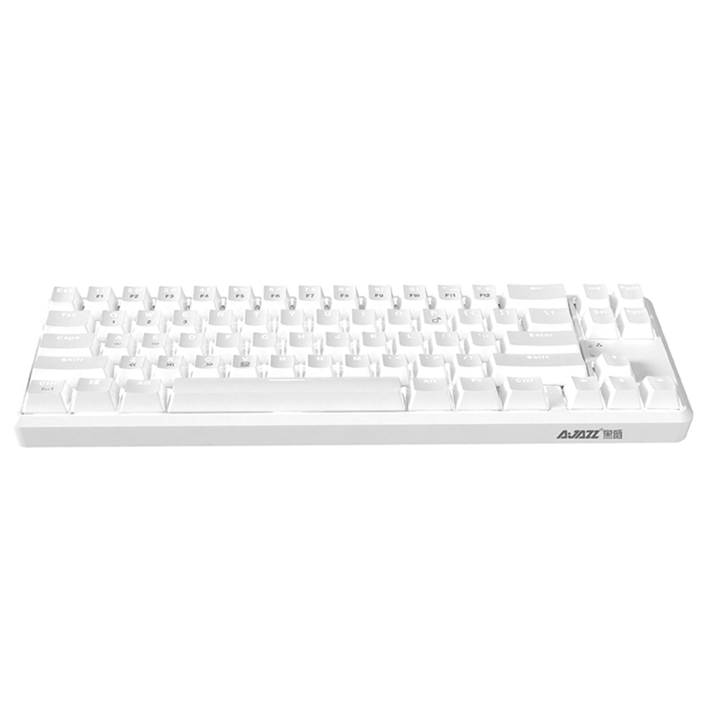 Ajazz K680T Backlight Mechanical Keyboard Red Switch White