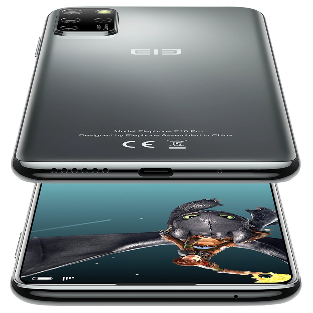 Global Version Elephone E10 Pro 6.55" MT6762D 4GB 128GB Grey
