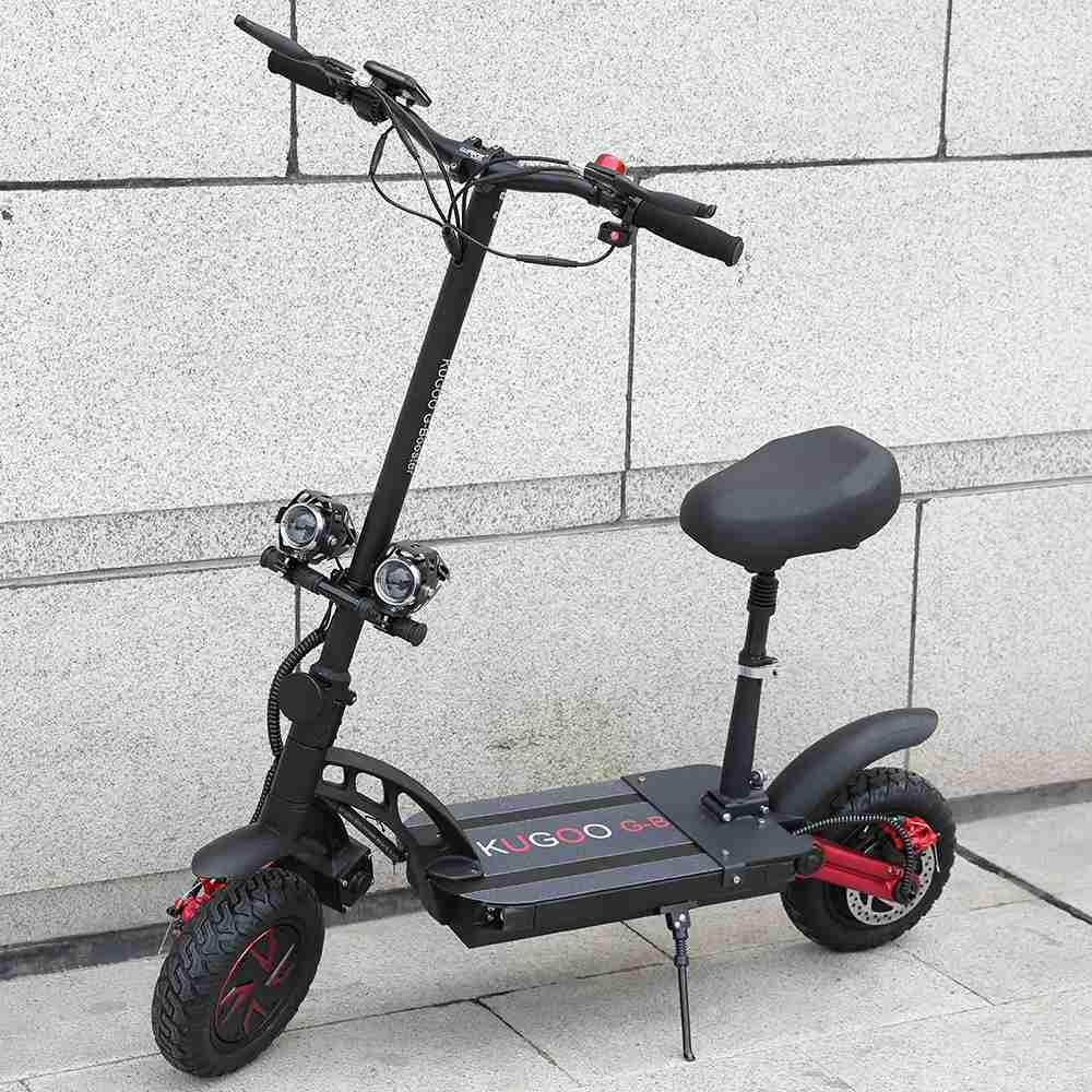 KUGOO G-Booster Electric Scooter48V Dual 800W Motor 23AH 55km/h Black ...