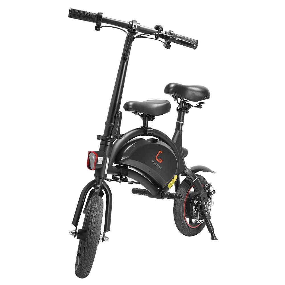 KUGOO B1 Folding Moped Electric Bike 250W Motor Black