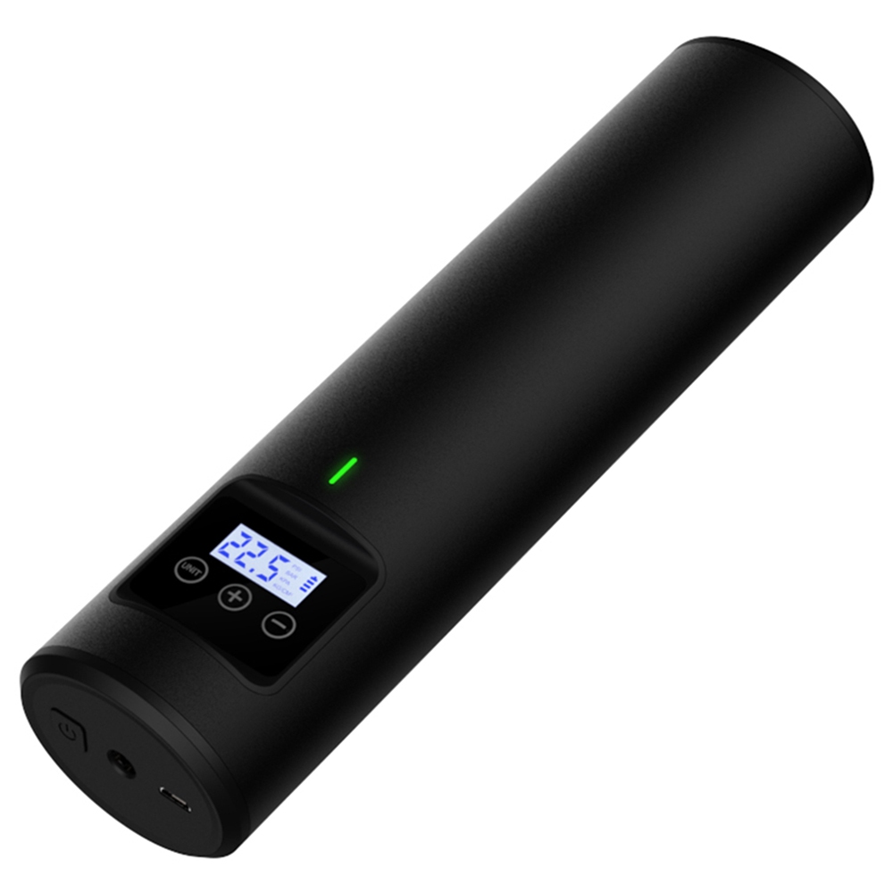 Cordless Rechargeable Car Tire Pump 12V 150PSI - Black