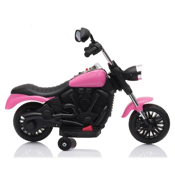 Kids Electric Ride On Motorcycle Pink