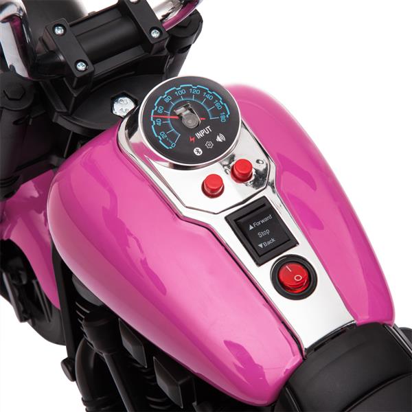 Kids Electric Ride On Motorcycle Pink