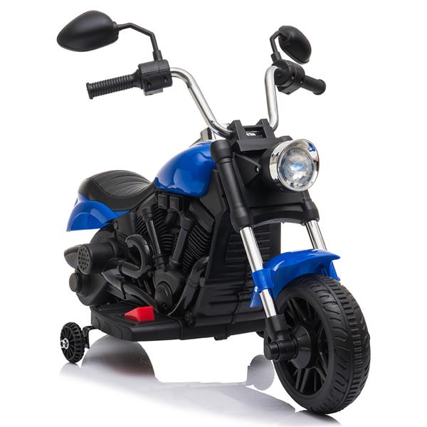 Kids Electric Ride On Motorcycle Blue
