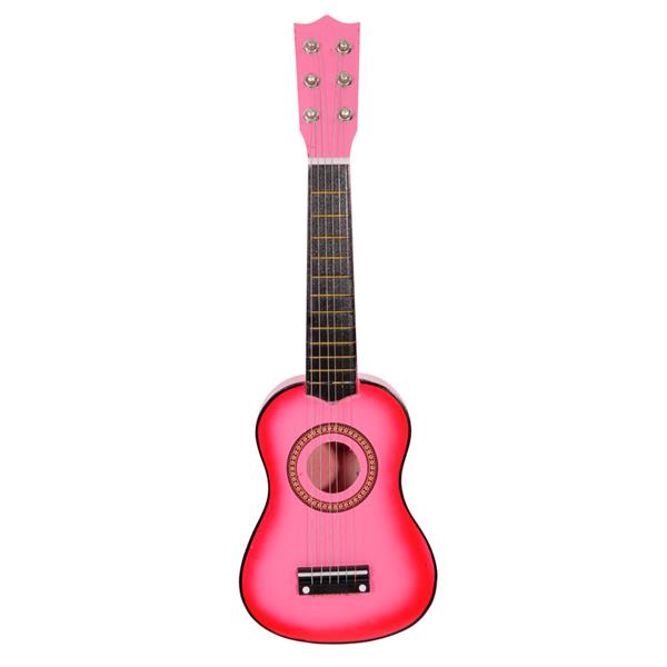 21 Inch Acoustic Guitar 6 String Pink