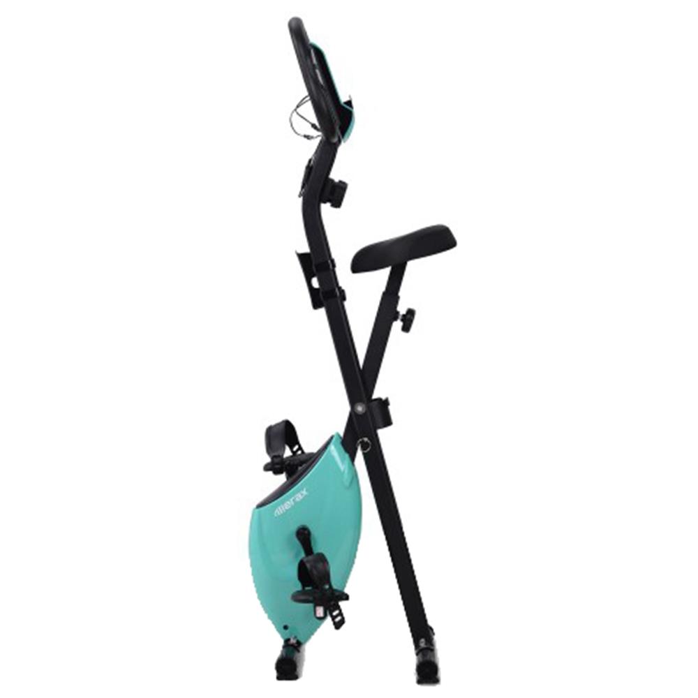 Merax Magnetic Foldable Exercise Bike - Blue