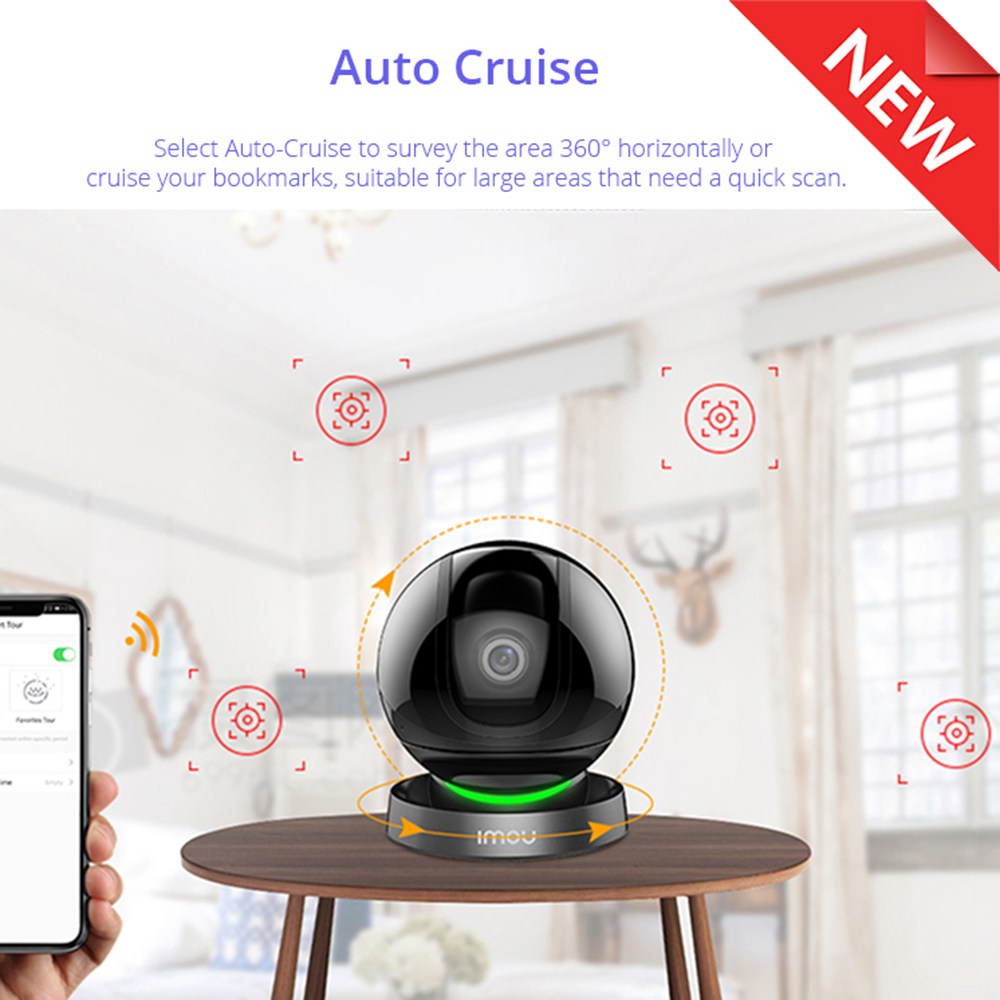 IPC-A26HIP Dahua IMOU Ranger IQ IP Camera 1080P HD Black