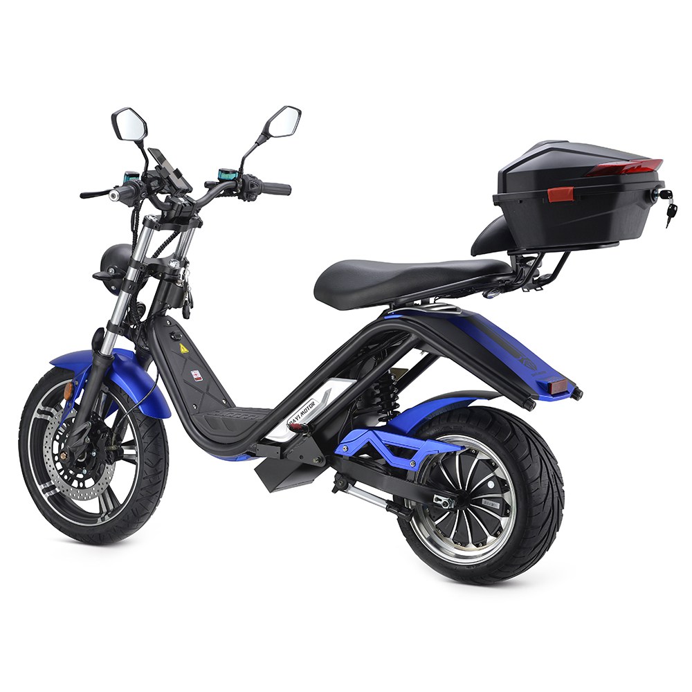 DAYI MOTOR e-Thor 6.0 Electric Motorcycle 4000W Motor 38AH Blue