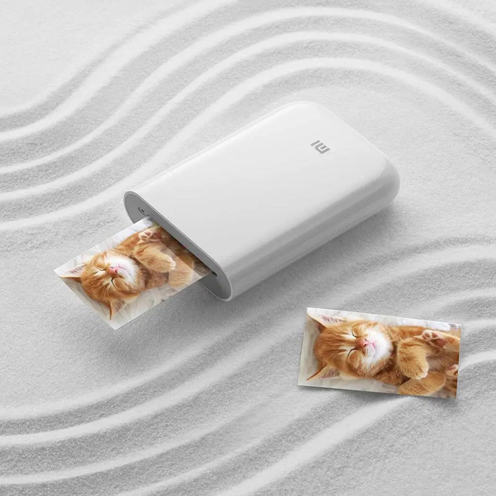 Xiaomi Pocket Photo Printer 3 Inch 300 DPI AR ZINK White