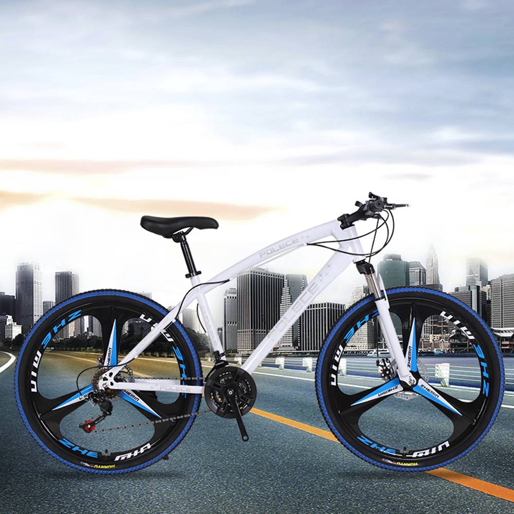 POLECE Python Shaped Mountain Bike Blue White