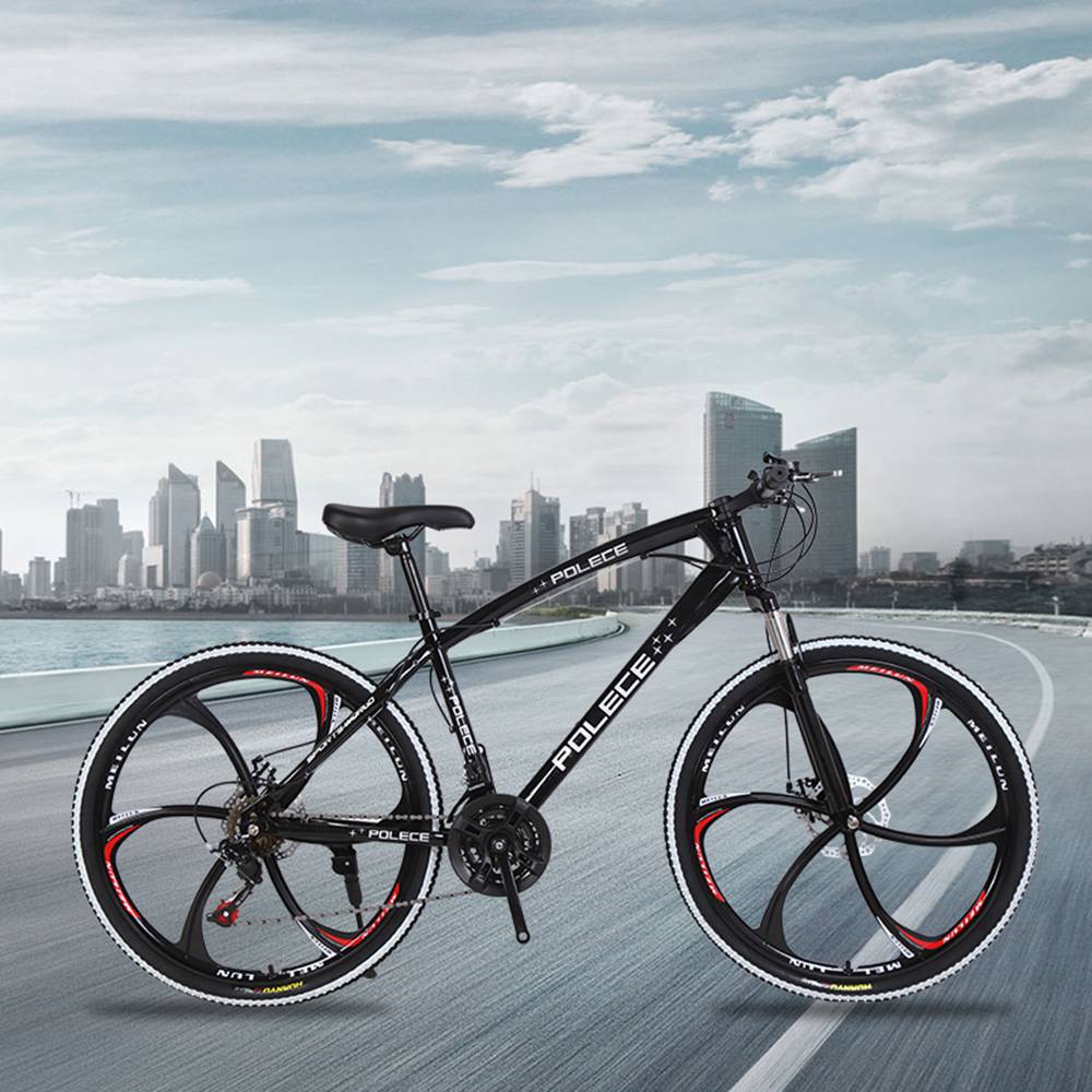 POLECE Python Shaped Mountain Bike Blue White