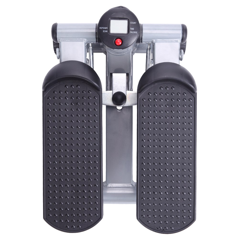 S025 Aerobic Fitness Step Air Stair Climber Stepper Silver
