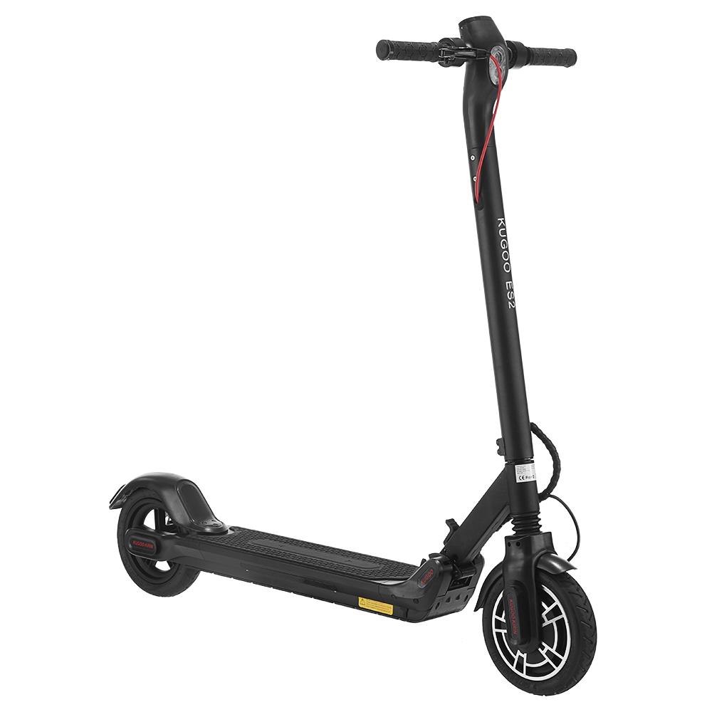 KUGOO ES2 Folding Electric Scooter 350W Motor Max 25KM/H Black