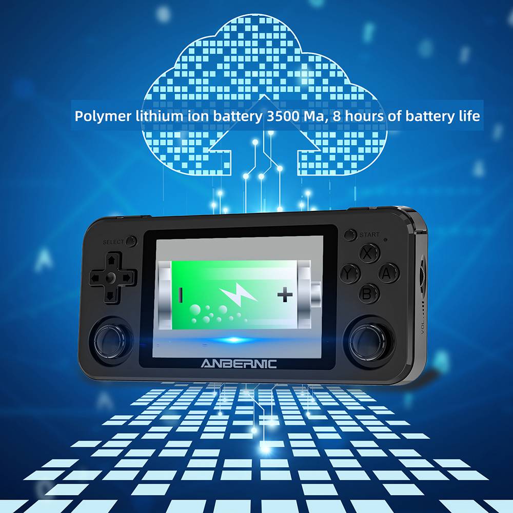 ANBERNIC RG351P Game Console 64GB Black