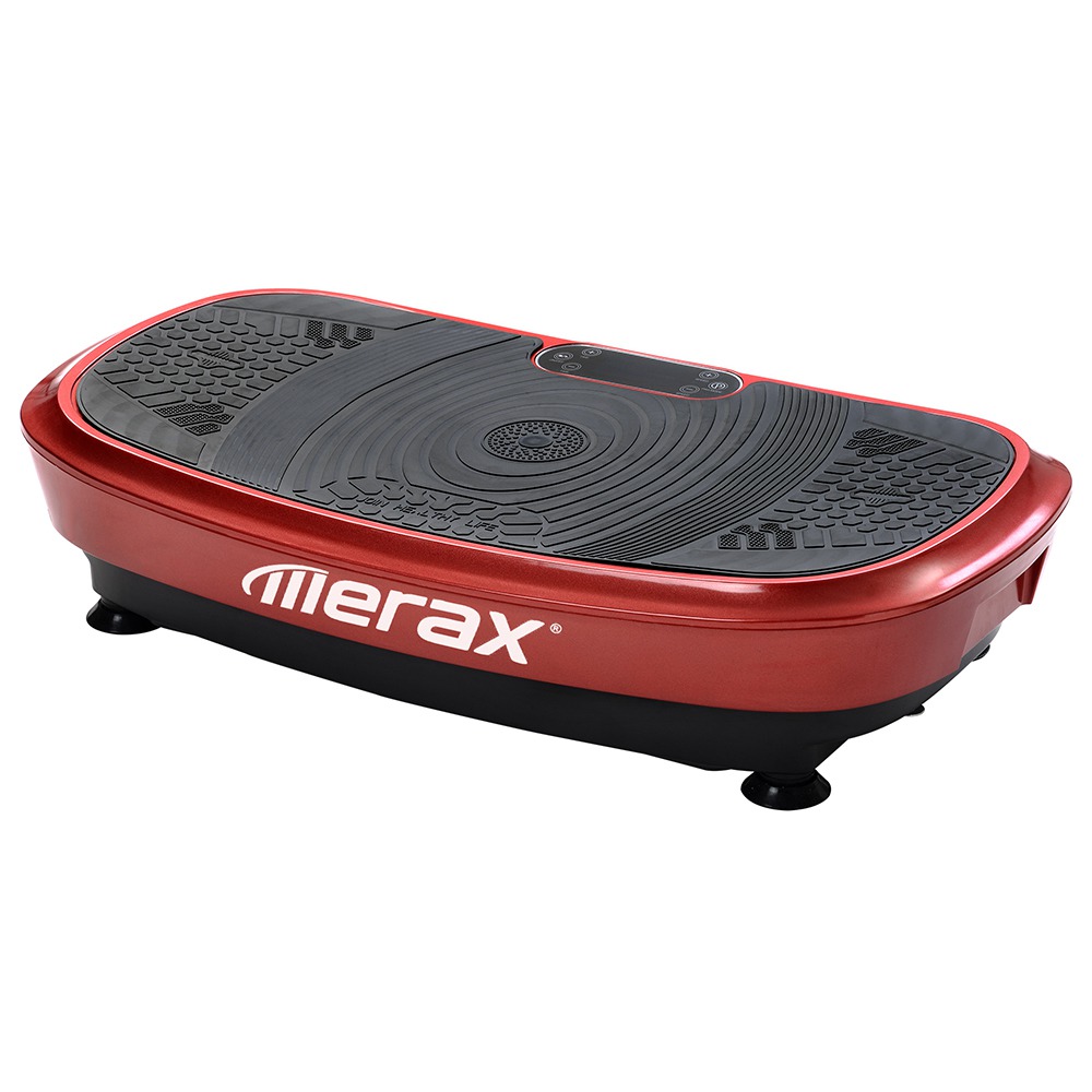 Merax Vibration Plate 3D Wipp Vibration Technology Red